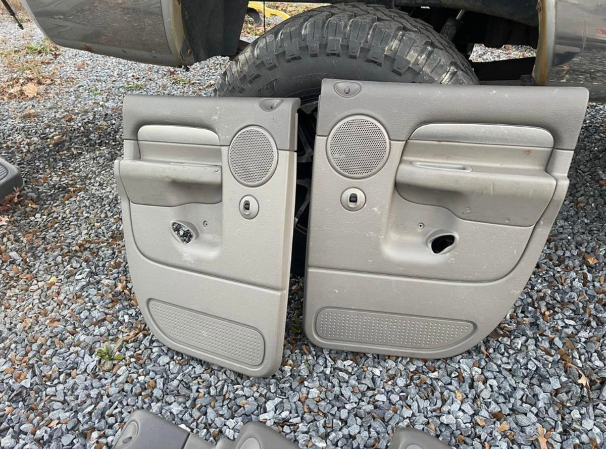 2002-2005 Dodge Ram Quad Cab Laramie Door Panel (Set) – Used Parts ...