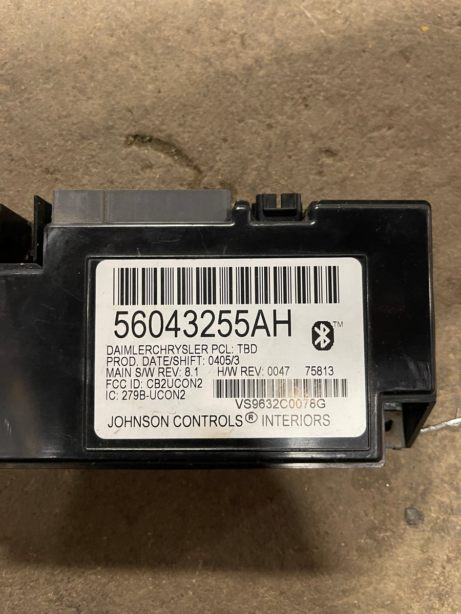 Dodge, Chrysler Jeep Telematics Module – Used Parts Online Network