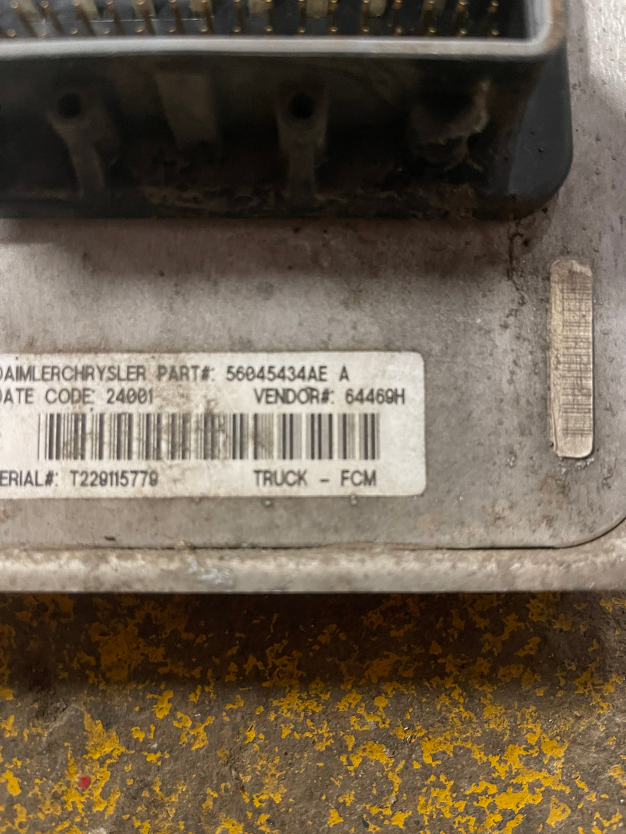 2002-2005 Dodge Ram Front Control Module – Used Parts Online Network
